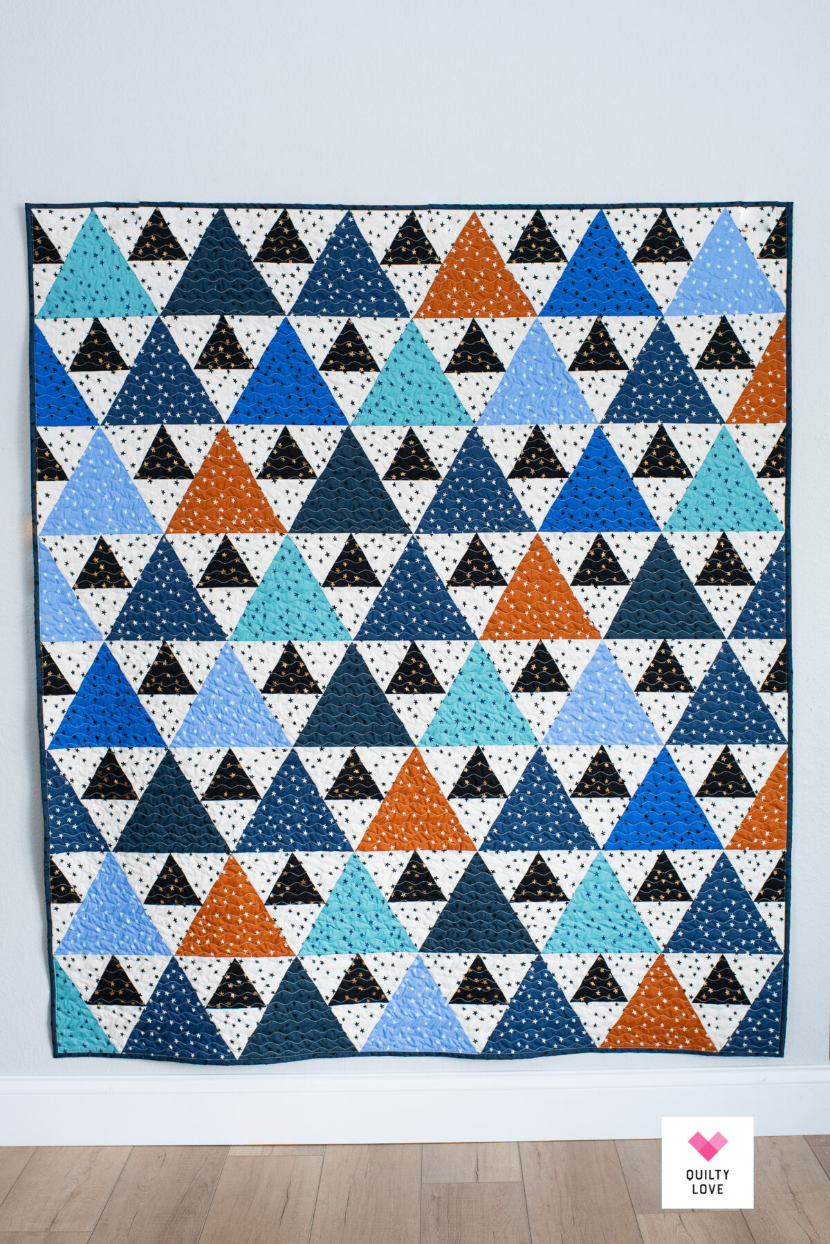 Ruby Star Society Starry Triangle Peaks Quilt - Quilty Love