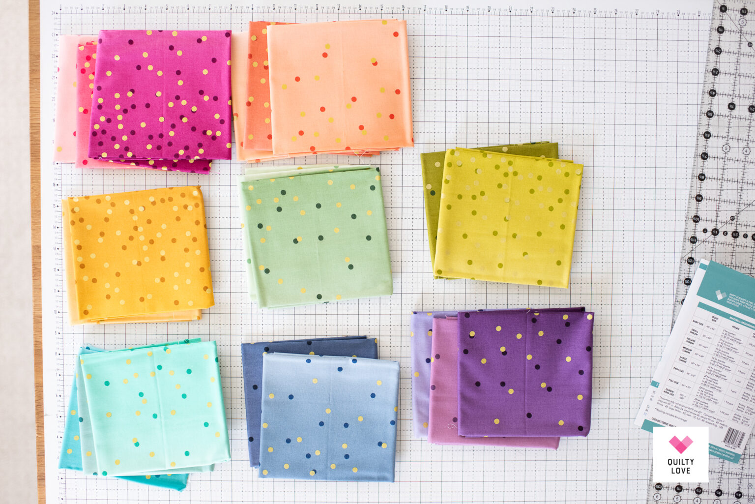 VandCo Ombre Happy Scallops quilt - Quilty Love