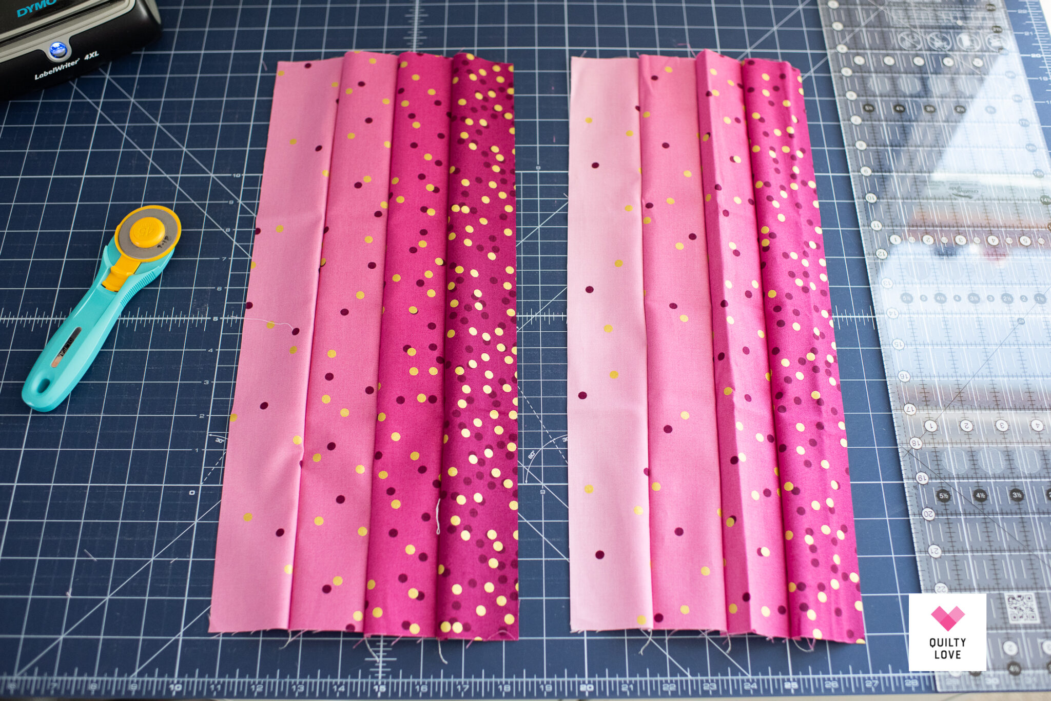 VandCo Ombre Happy Scallops quilt - Quilty Love