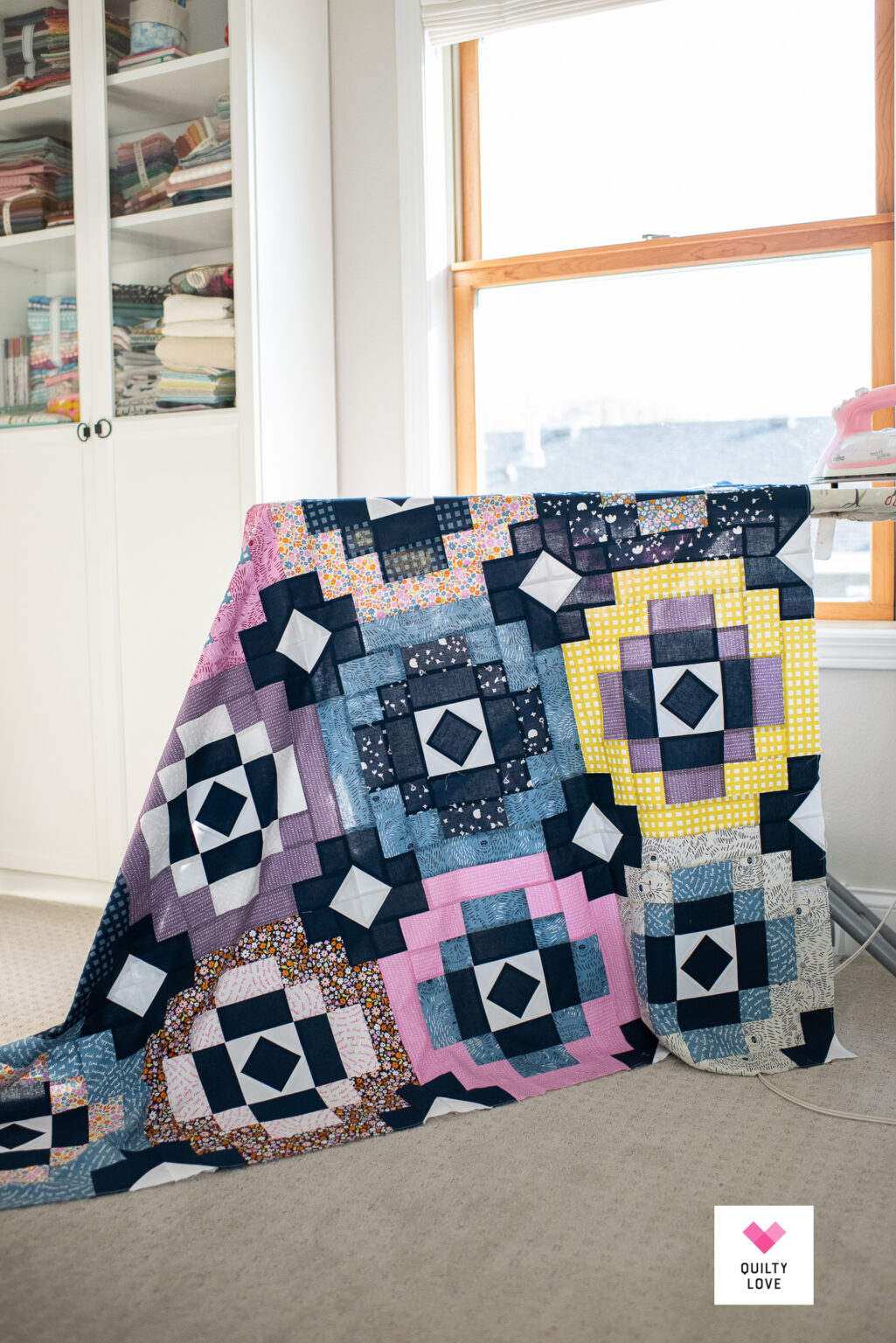 Fat Quarter friendly Southwest Sunshine Quilt - Quilty Love