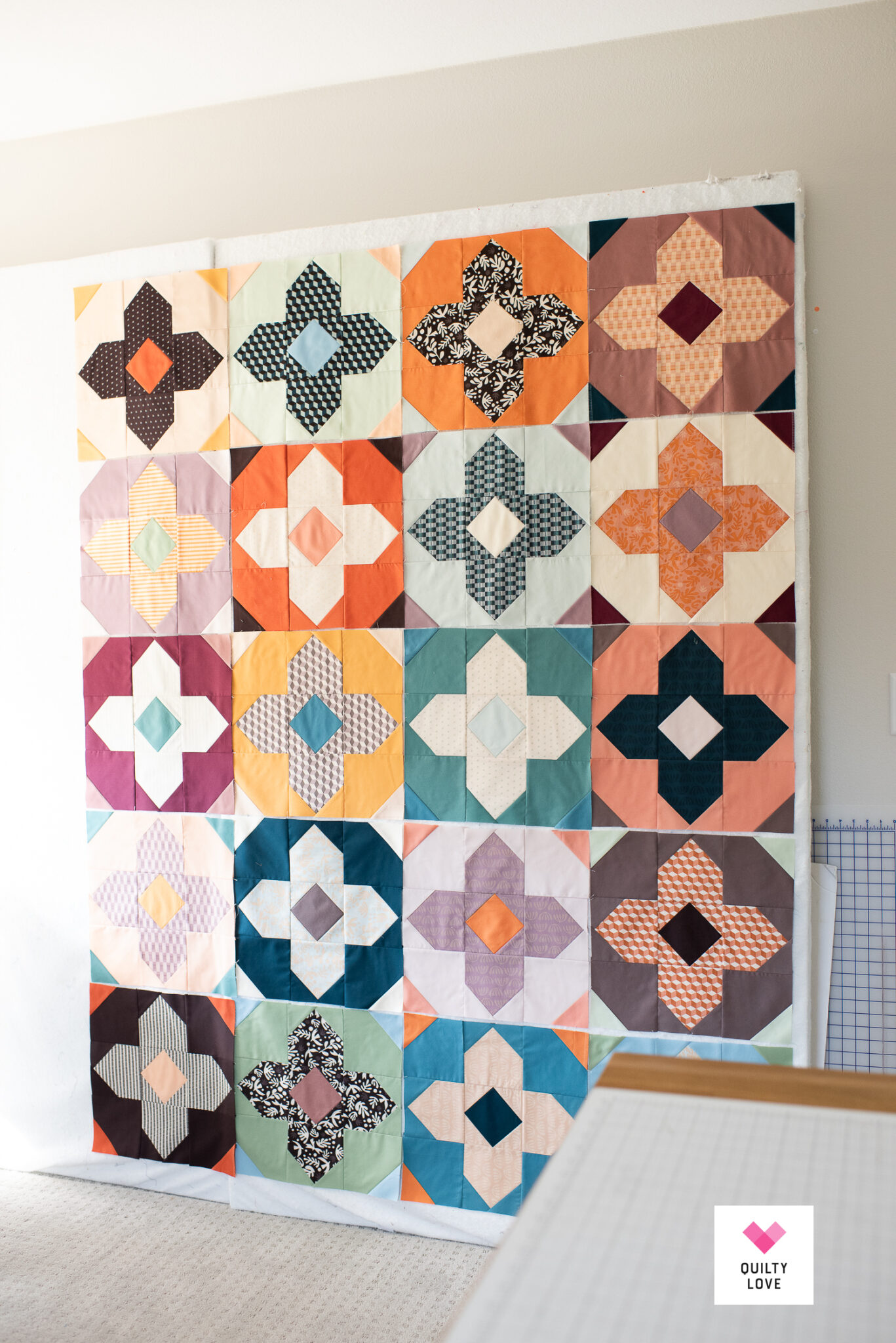 Art Gallery Fabrics Duval Geo Gems Quilt - Quilty Love