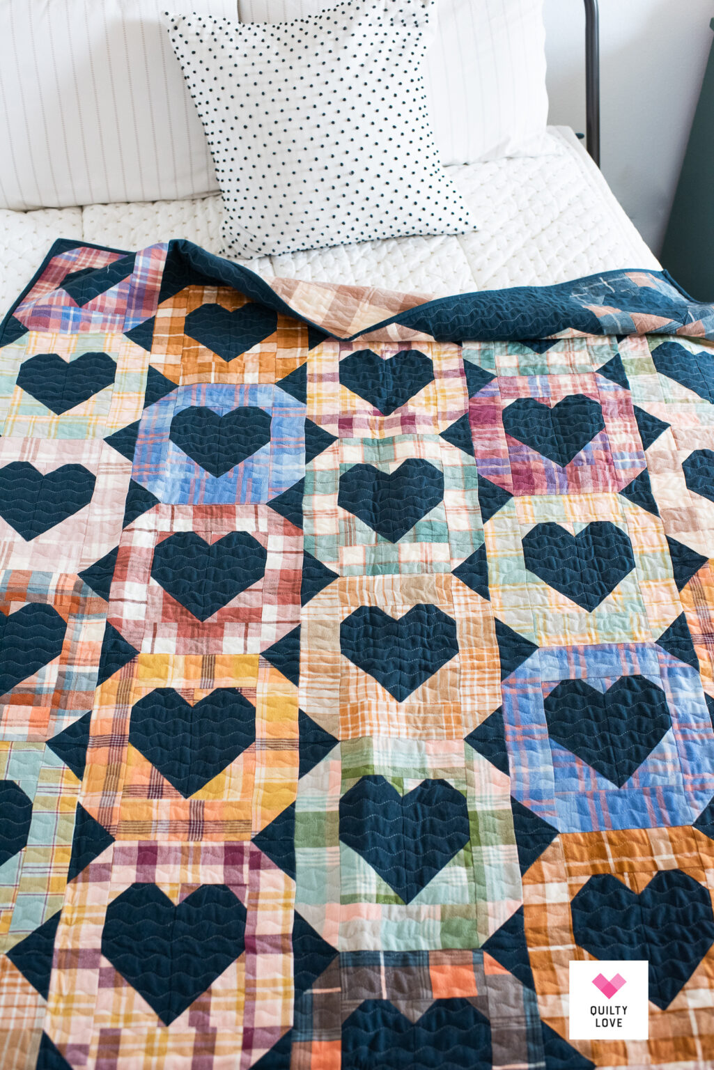 2025 Heart Quilt Along - Patchwork Hearts II - Quilty Love