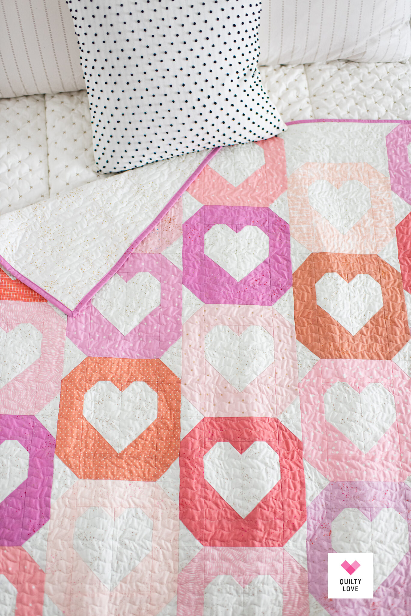 2025 Heart Quilt Along - Patchwork Hearts II - Quilty Love