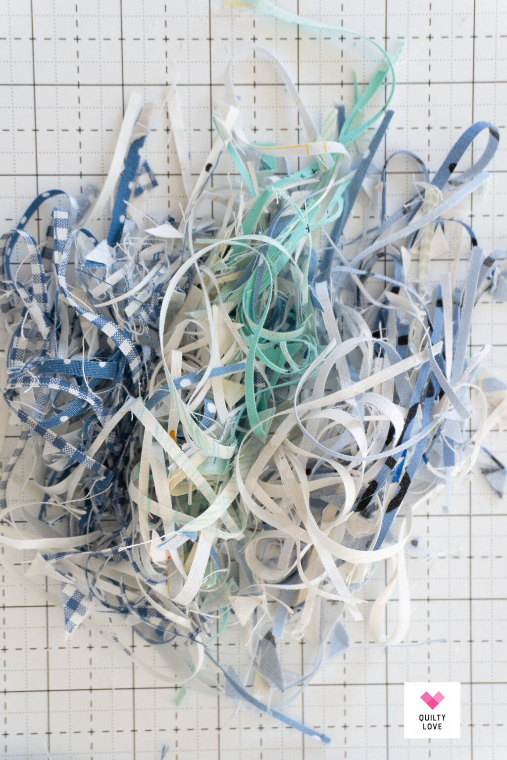 Scrappy Arrows quilt - The scrap stash version with a low volume ...