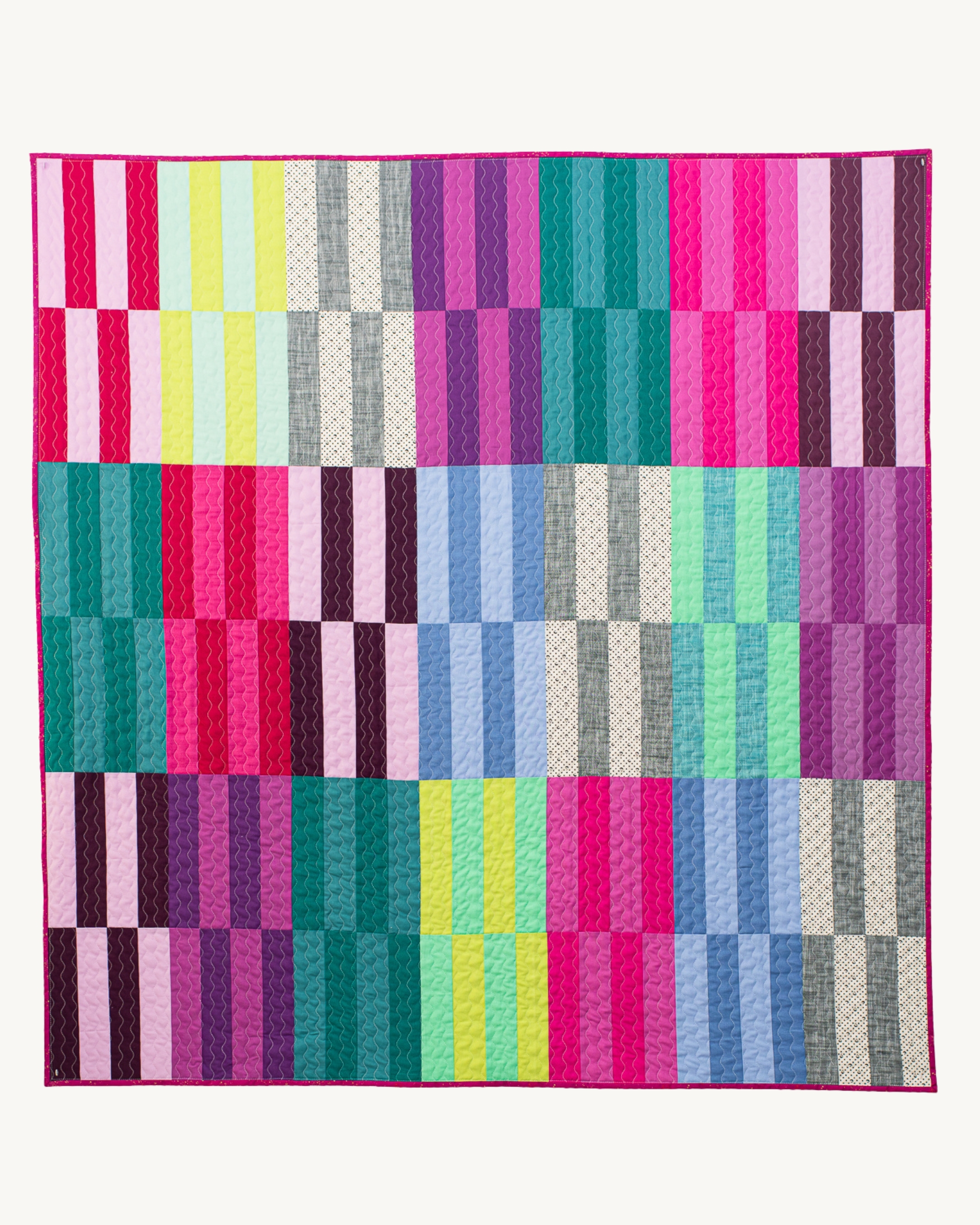Jelly Stripes Quilt – A Quick Weekend Quilt Pattern for Your Fabric ...